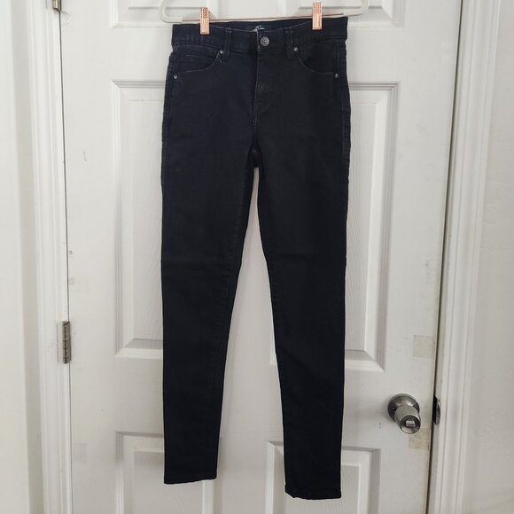 LuLaRoe | Jeans | Lularoe Black Skinny Jeans Size 26 | Poshmark